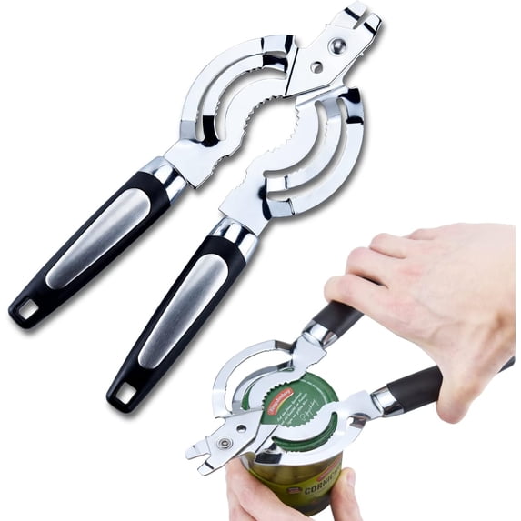 1 Pc Easy Open Multi Jar Opener Kitchen Tool Stainless Steel Lid Beer ...