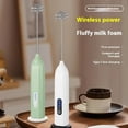 1 Pc Electric Milk Frother Handheld Egg Beater Foamer Coffee Maker ...
