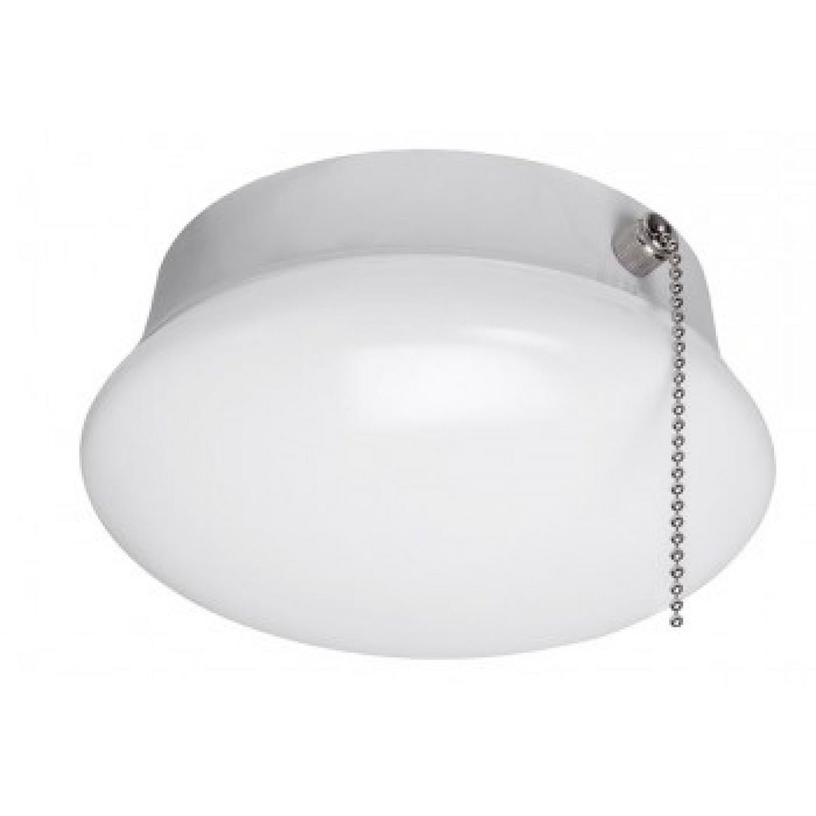 1 Pc, Eti 3.54 In. H X 7 In. W X 7 In. L White Led Ceiling Spin Light ...