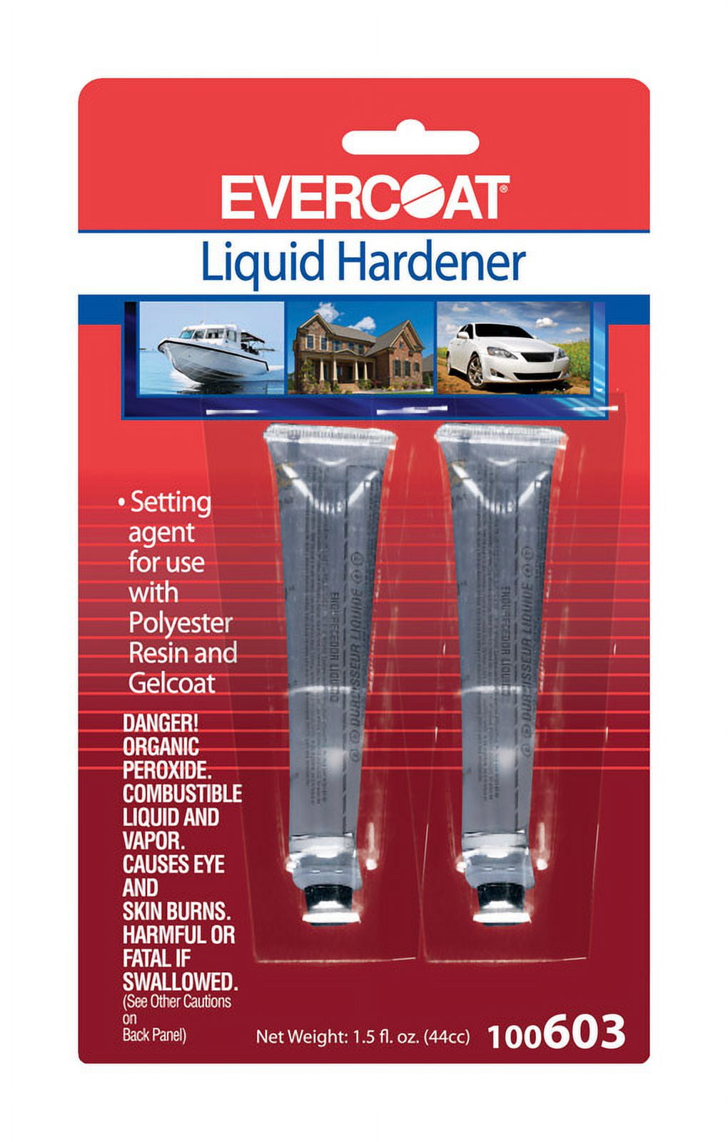 1 Pc, Evercoat Liquid Hardener 1.5 Oz - Walmart.com