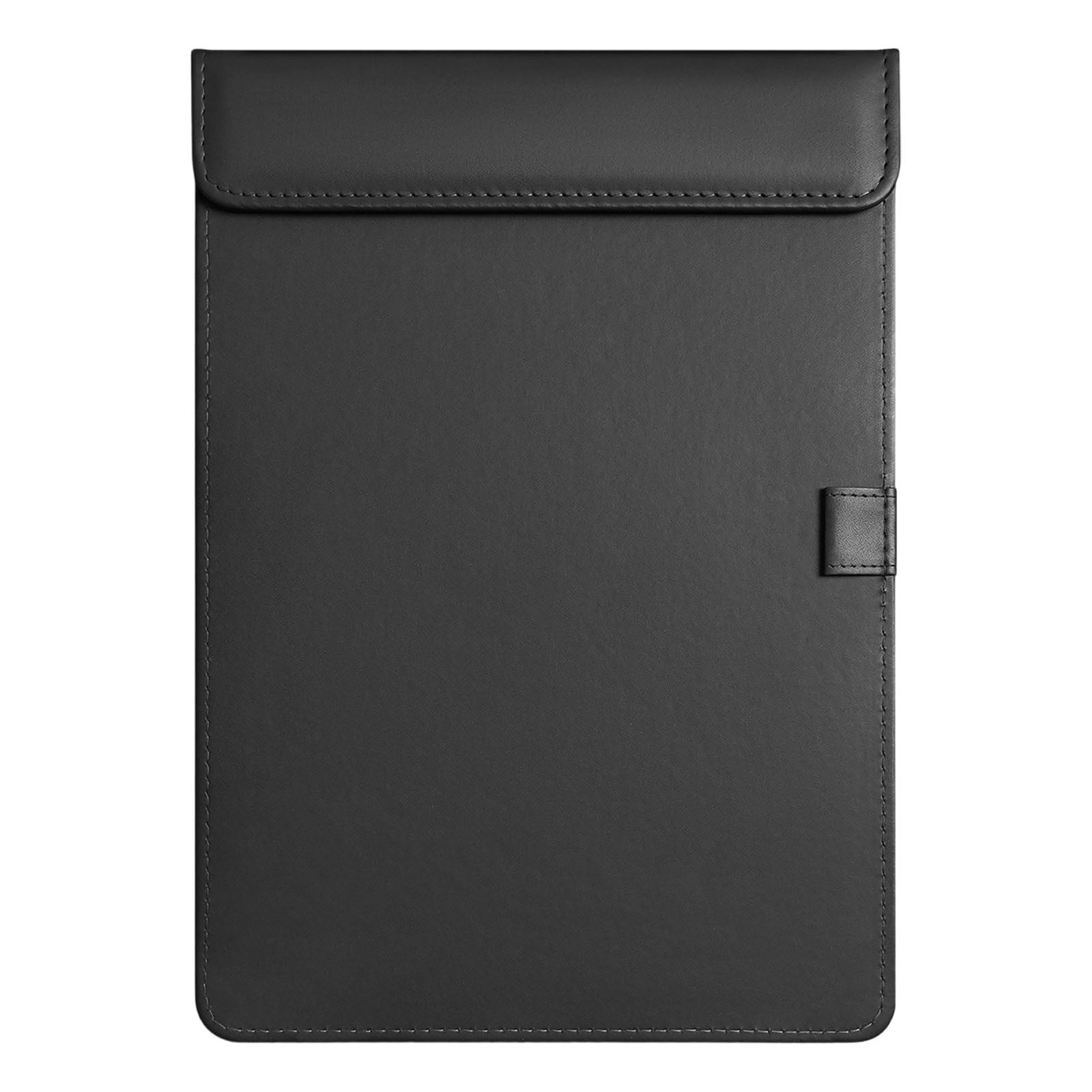 1 Pc Executive Leather Clipboard with Pen Holder, 13.38"x9.44" Pebble ...