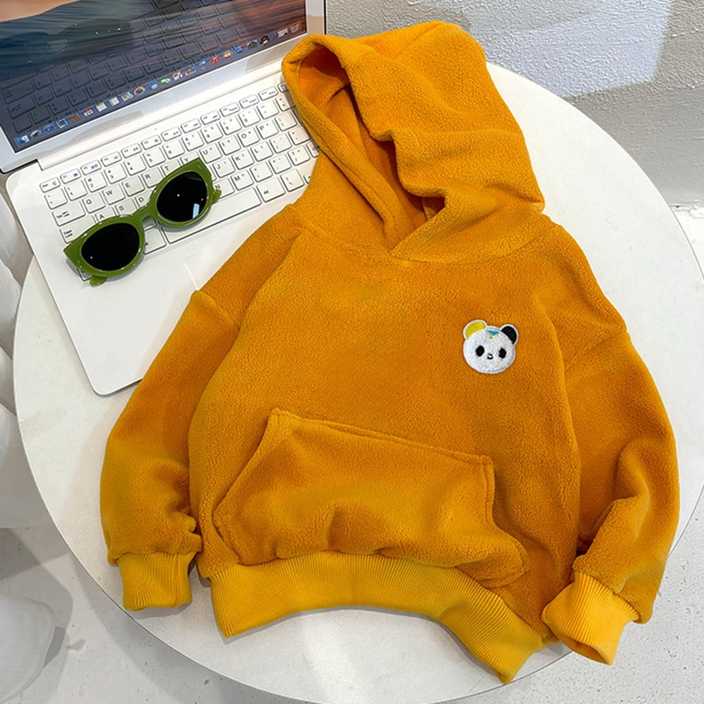 1 Pc Exquisite and comfortable Kids Fleece Hoodie Kids Long Sleeve ...