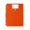 1 Pc File Folder, 11 Ring Binder Folders with Pockets, Plastic ...