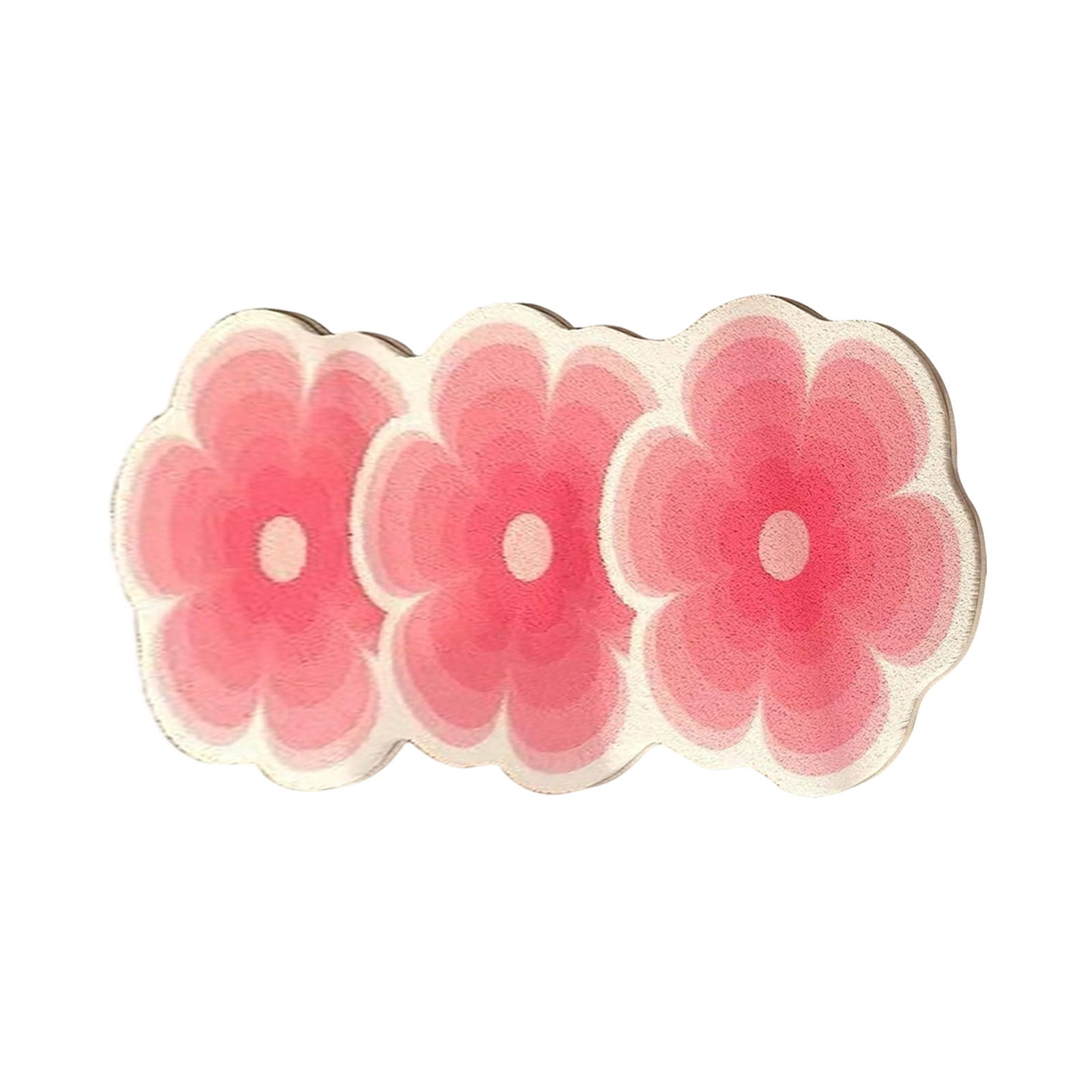 1 Pc Flower Bath Rug Flower Bath Mat for Bathroom Floor Small Anti Slip ...