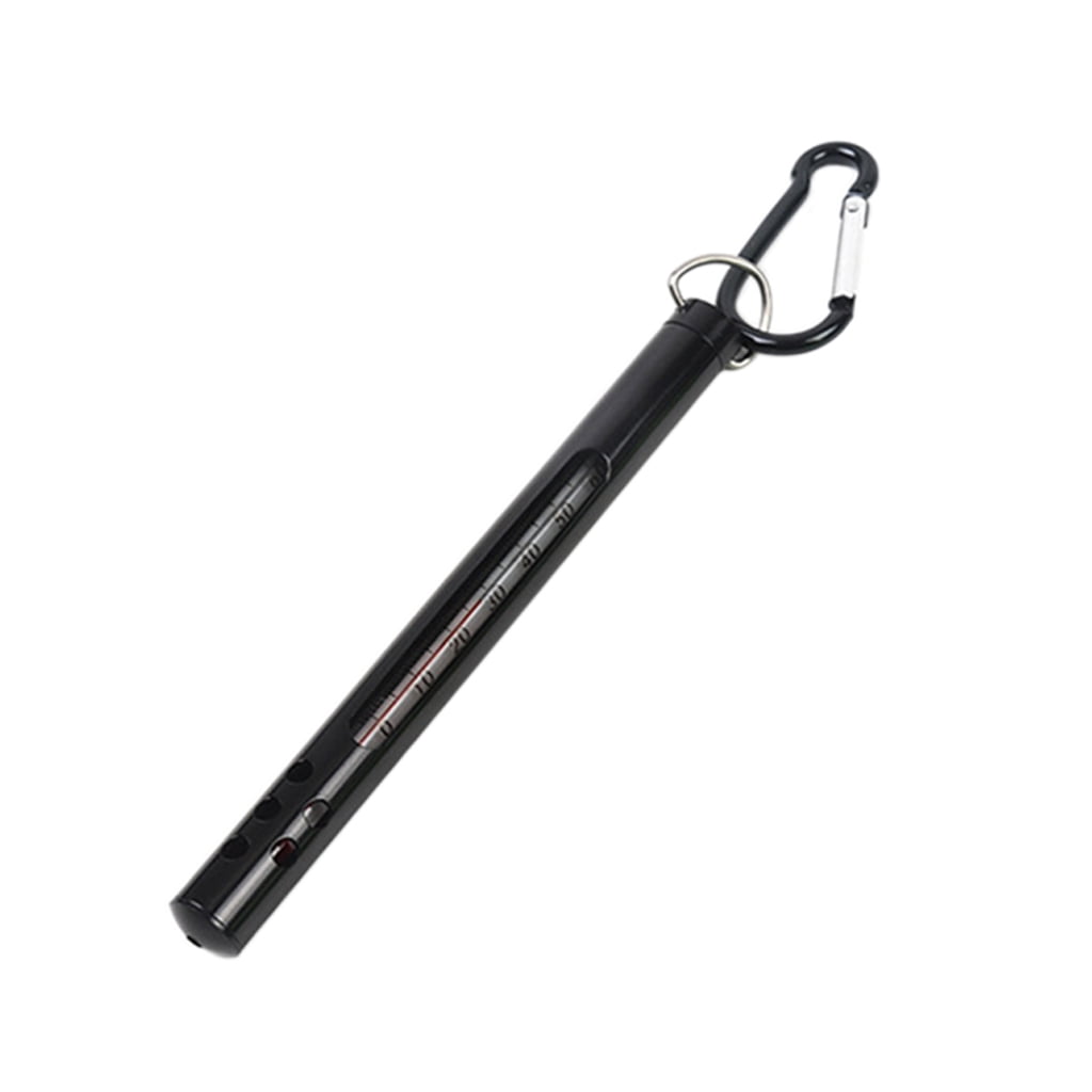 1 Pc Fly Fishing Outdoor Metal Water Thermometer, Fishing Thermometer ...