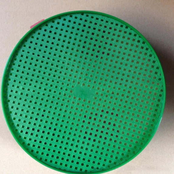 1 Pc Garden Sieve Riddle — 8.3in x 2.0in, Plastic Mesh Sifter for ...