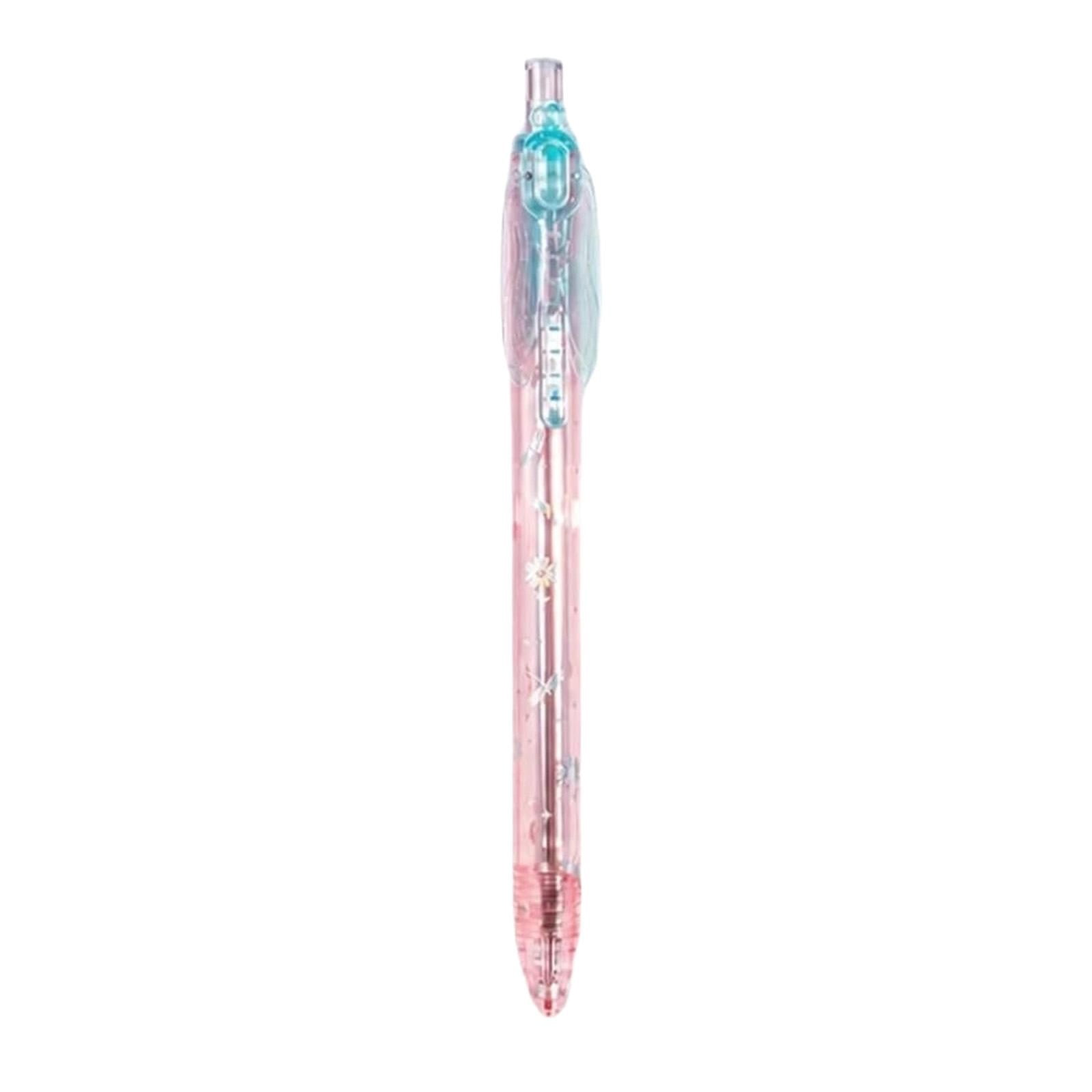 1 Pc Gleaming Pen, Cute Novelty Click Pen, Retractable Gel Pen ...