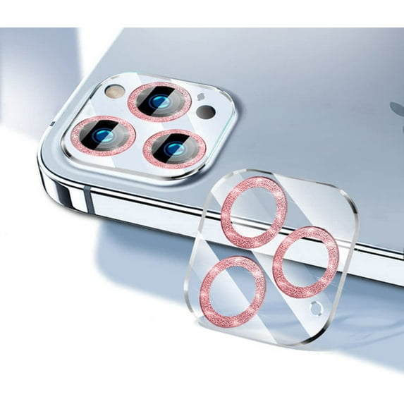 1 Pc Glitter Camera Lens Protector Tempered Glass Film,3D 9H Ultra HD ...