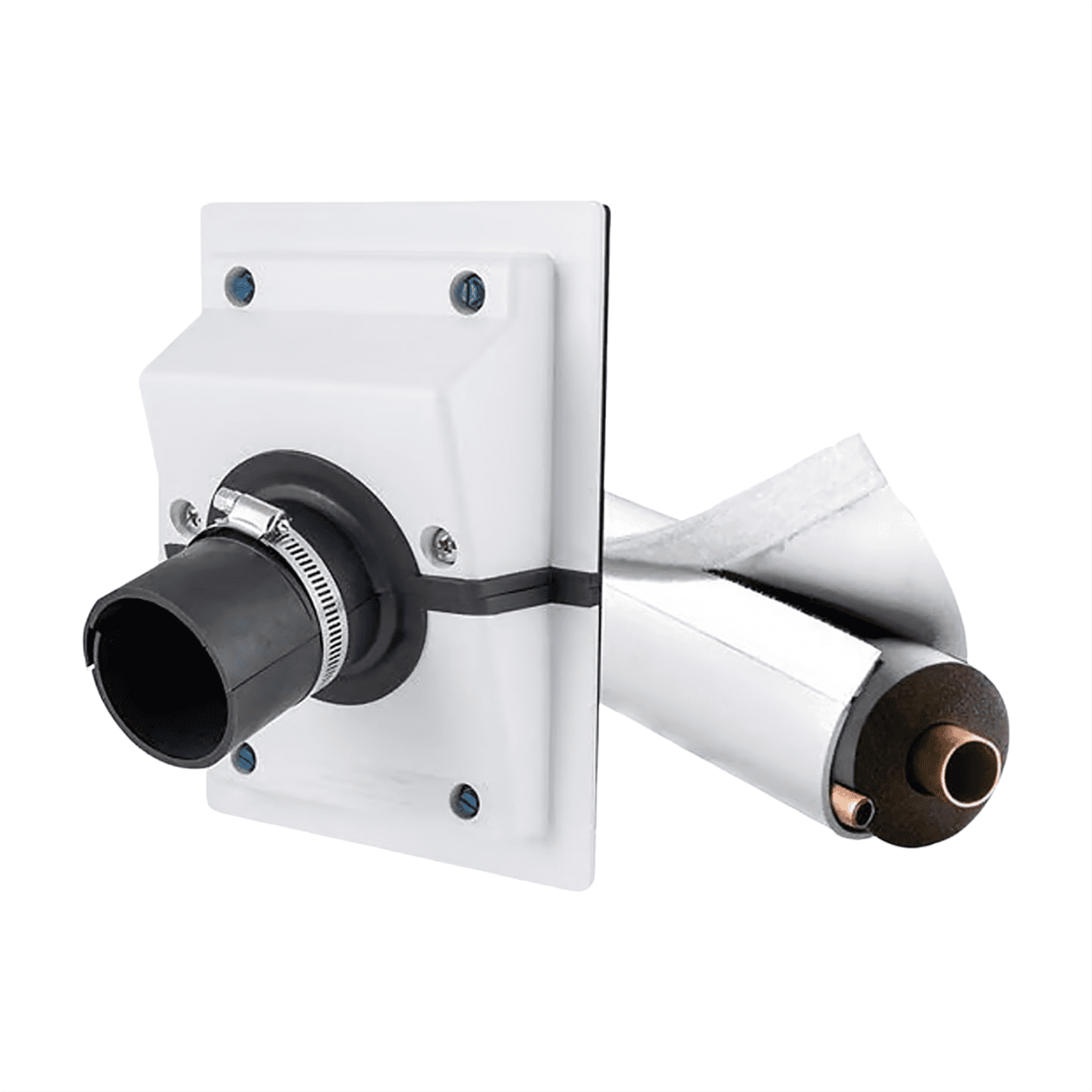 1 Pc HVAC Wall Penetration & Line-Set Cover Kit, Easy Install Retrofit ...