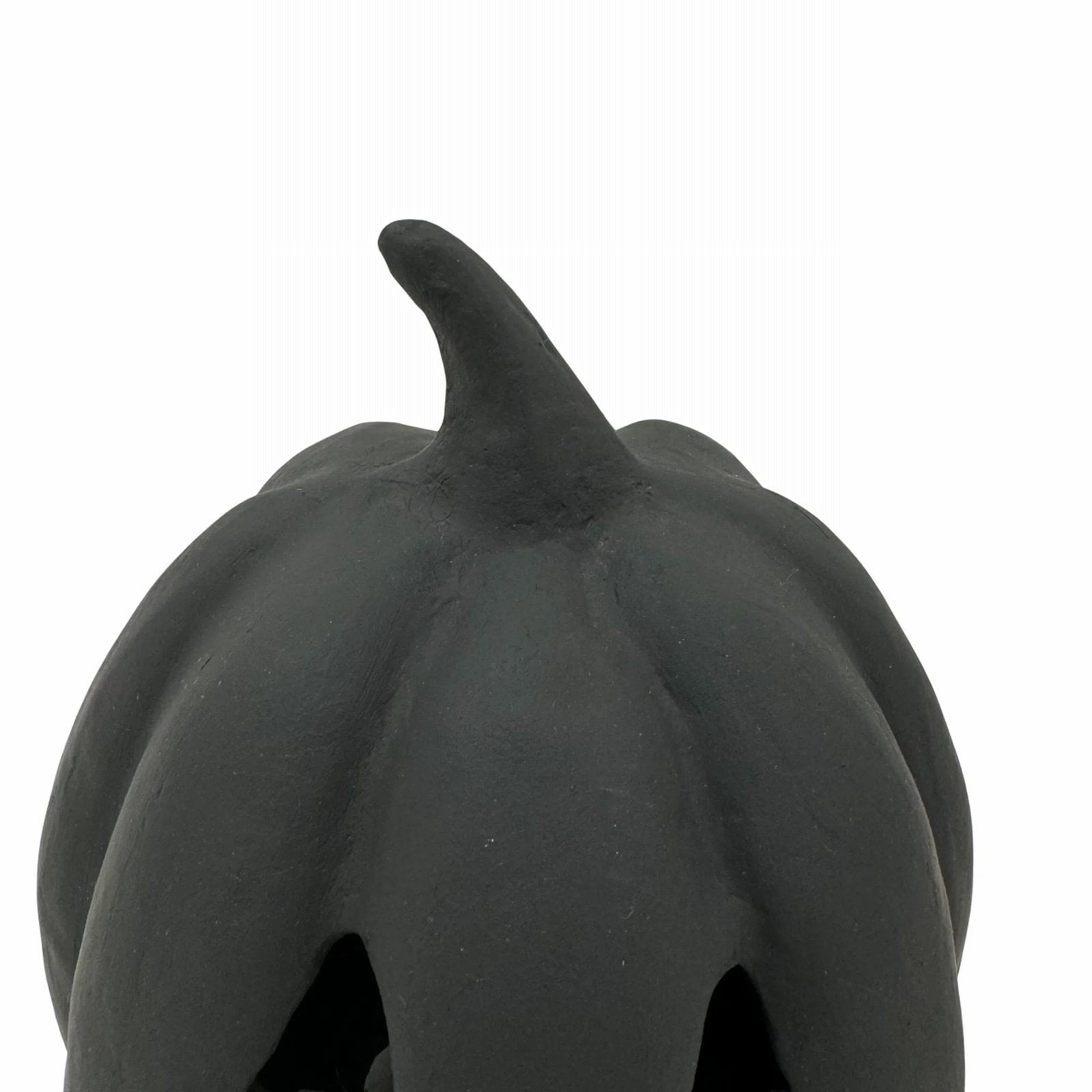 1 Pc Halloween Paper Mache Ghost Tabletop Decorations – Black 4.72in ...