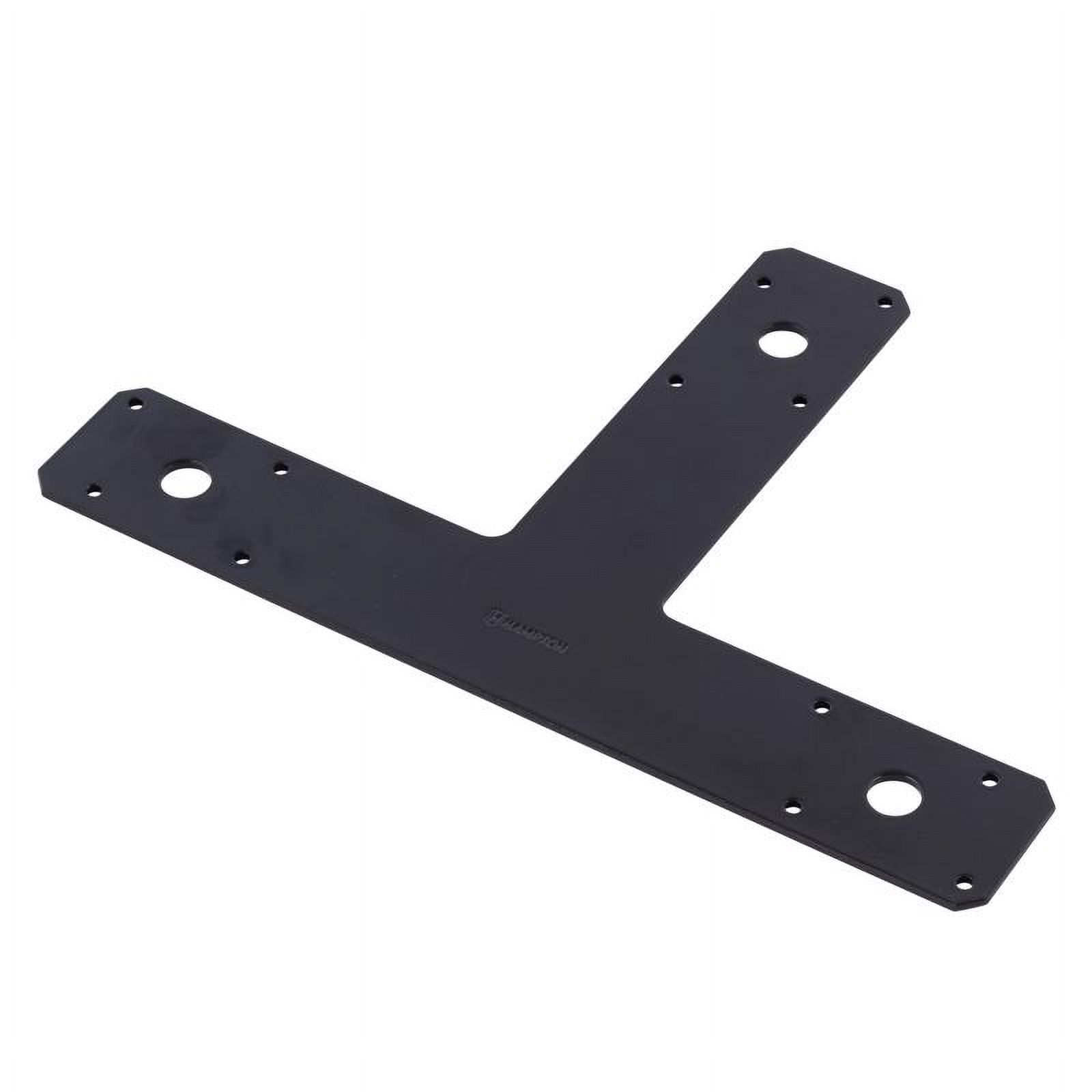 1 Pc, Hampton 1/8 In. H X 8 In. W X 12 In. L Black Steel T-Plate ...