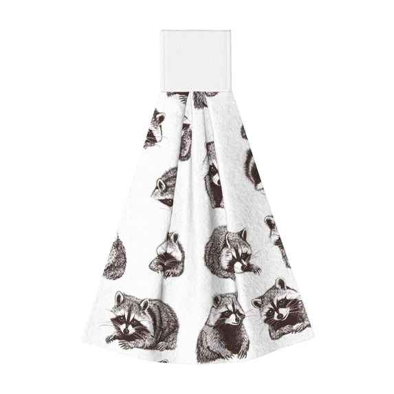 1 Pc Hanging Coral Velvet Hand Towel Is Light Breathable And Absorptive ...