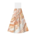 1 Pc Hanging Coral Velvet Hand Towel Is Light Breathable And Absorptive ...