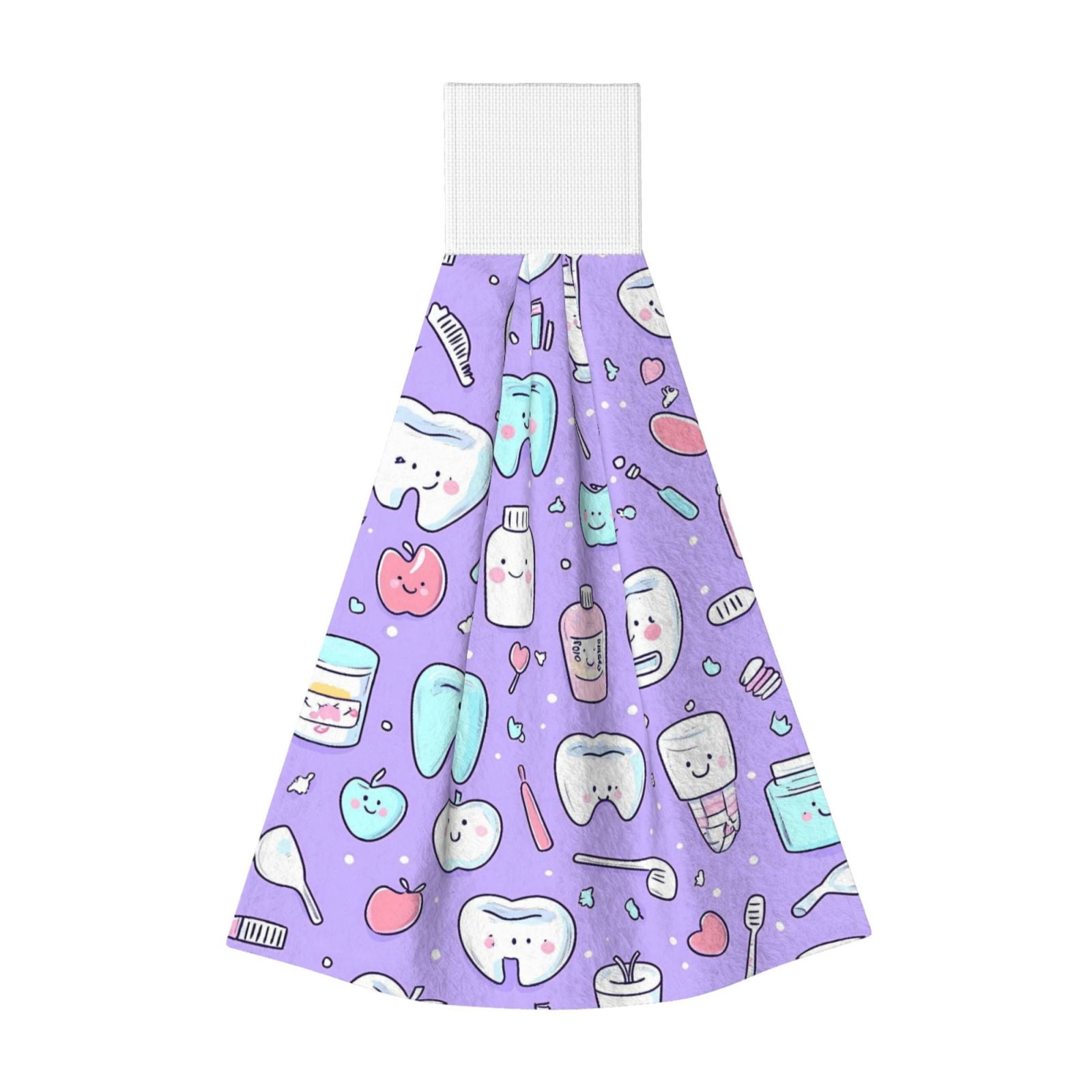 1 Pc Hanging Coral Velvet Hand Towel Is Light Breathable And Absorptive ...