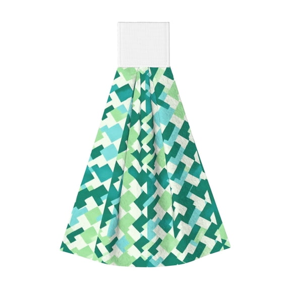 1 Pc Hanging Coral Velvet Hand Towel Is Light Breathable And Absorptive ...