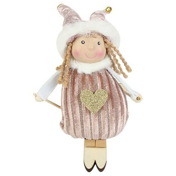 1 Pc Holiday Tree Ornament — 7.1in x 2.7in, Polyester Hanging ...