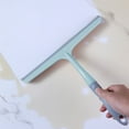 1 Pc Household Glass Cleaner Squeegee Wiper – 9.6 x 9.6 x 1.2in, Soft ...