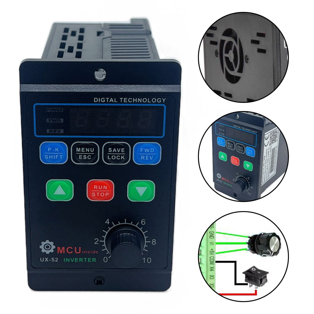 1 Pc Inverter, Single-Phase Input And Three-Phase Output, For Three ...