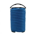1 Pc, Koch 1/2 In. D X 35 Ft. L Blue Solid Braided Polypropylene Rope ...