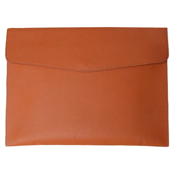 1 Pc Leather File Folder Document Envelope, Premium Pebble Grain ...