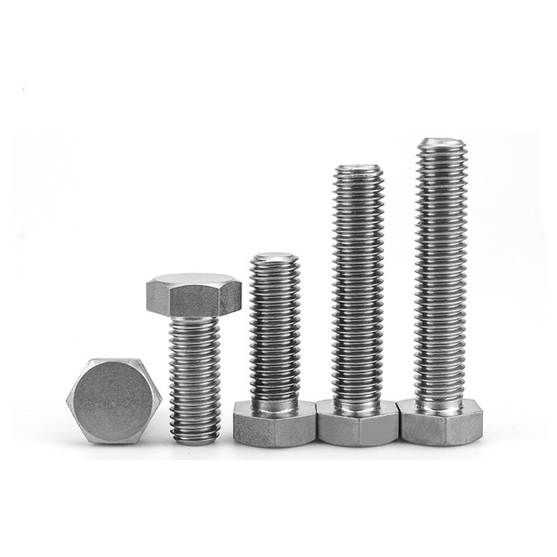 1 Pc M6 Titanium DIN 933 Hex Head Full Thread Bolt Fastener - Walmart.com