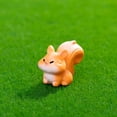 1 Pc Mini Resin Squirrel Miniature Small Squirrel Figures Tiny Resin ...