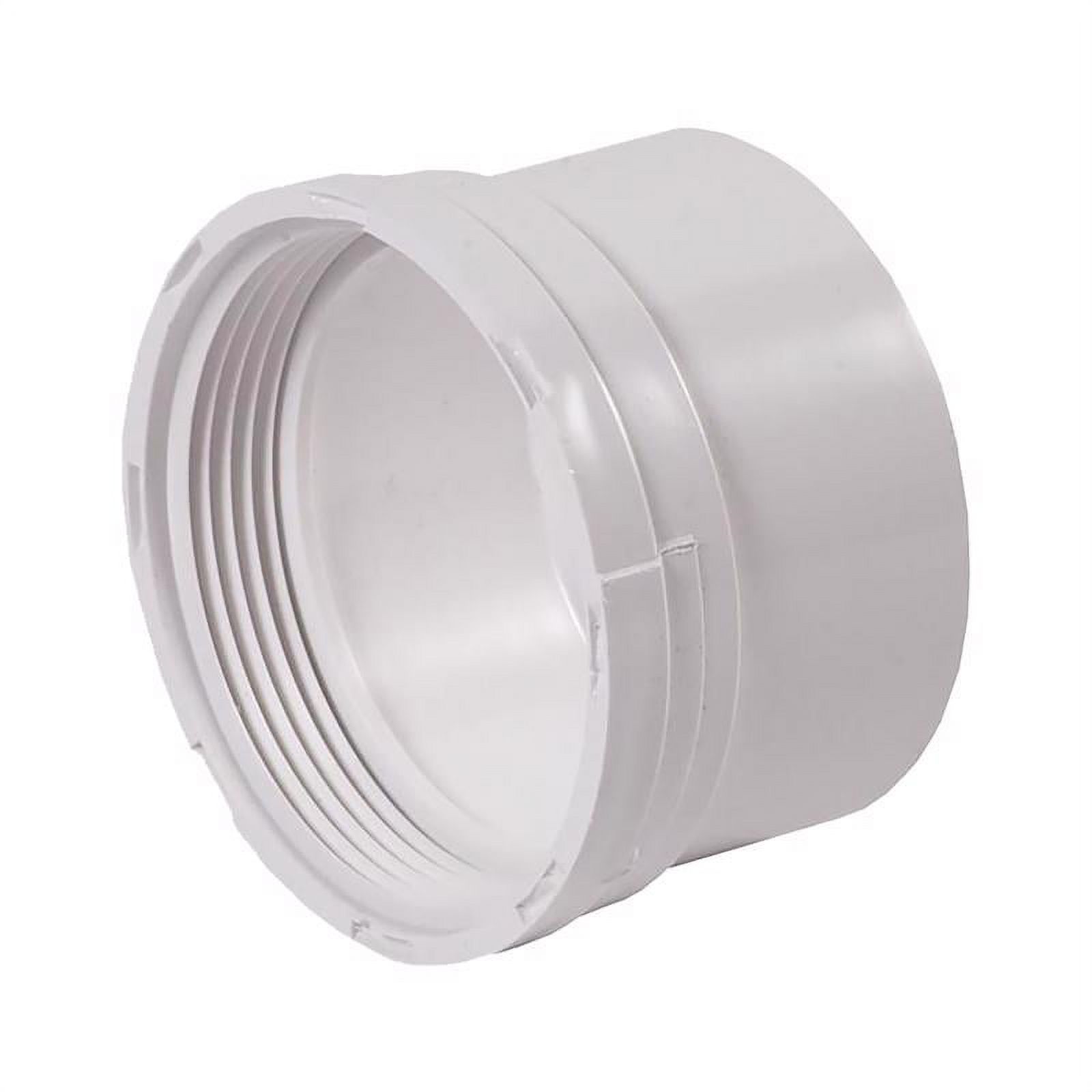 1 Pc, Nds Schedule 35 3 In. Hub Each X 3 In. D Fpt Pvc Pipe Adapter 1 ...