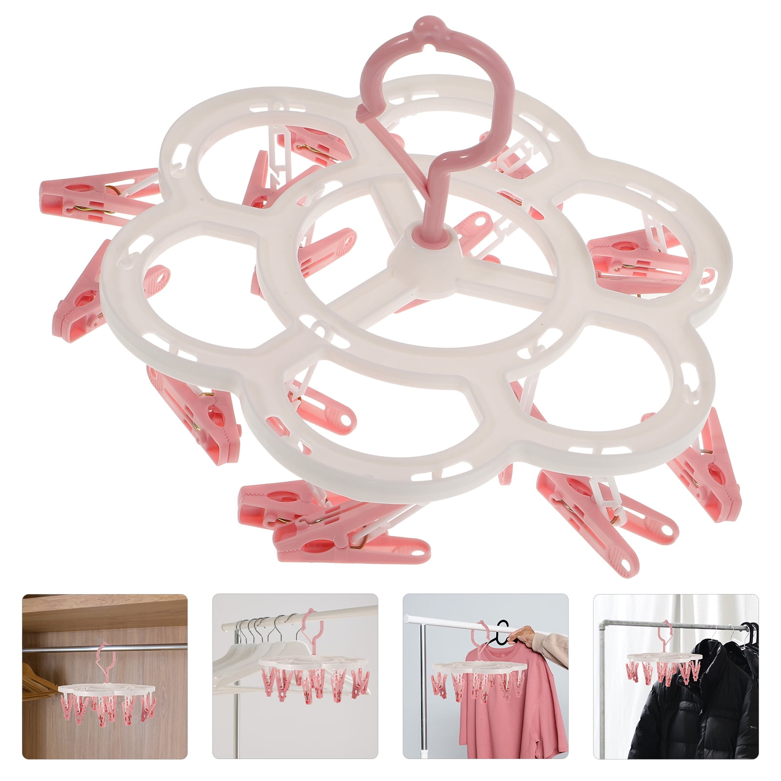 1 Pc Nonslip Scarves Hanger Premium Pants Rack Waterproof Clip Hanger ...
