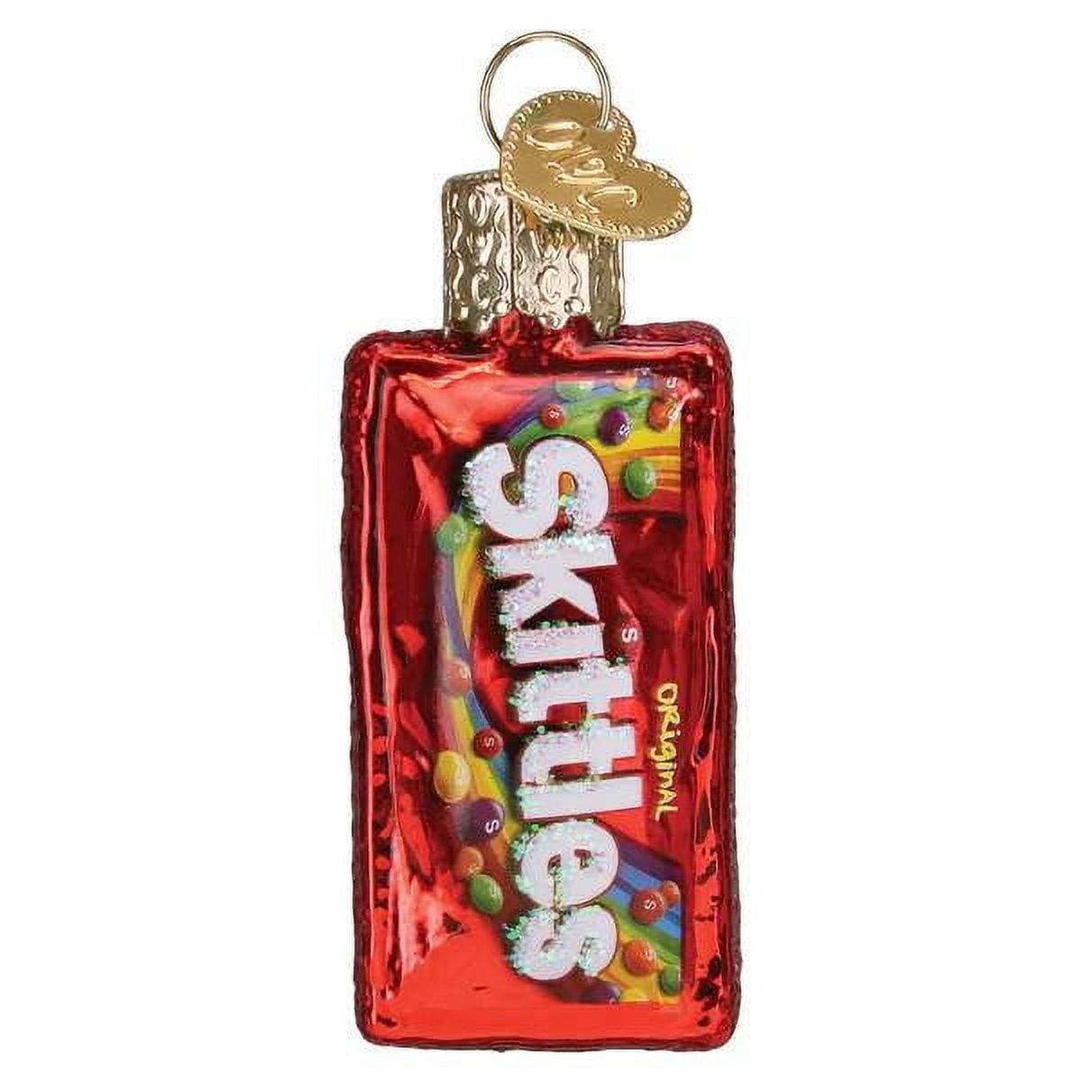 1 Pc Old World Christmas Mini Skittles Bag Ornament (87016) - Walmart.com