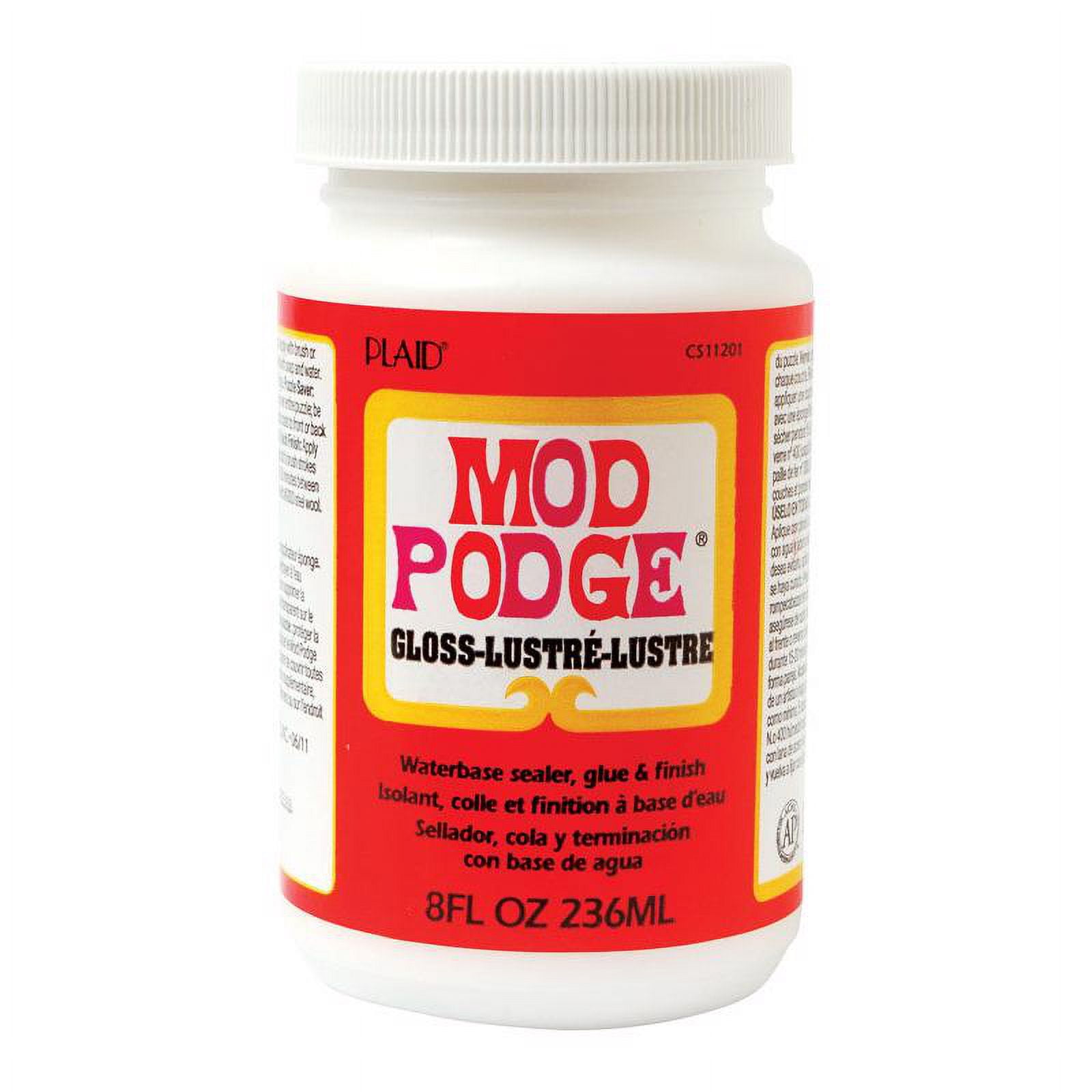 1 Pc, Plaid Mod Podge Gloss White Decoupage 8 Oz - Walmart.com
