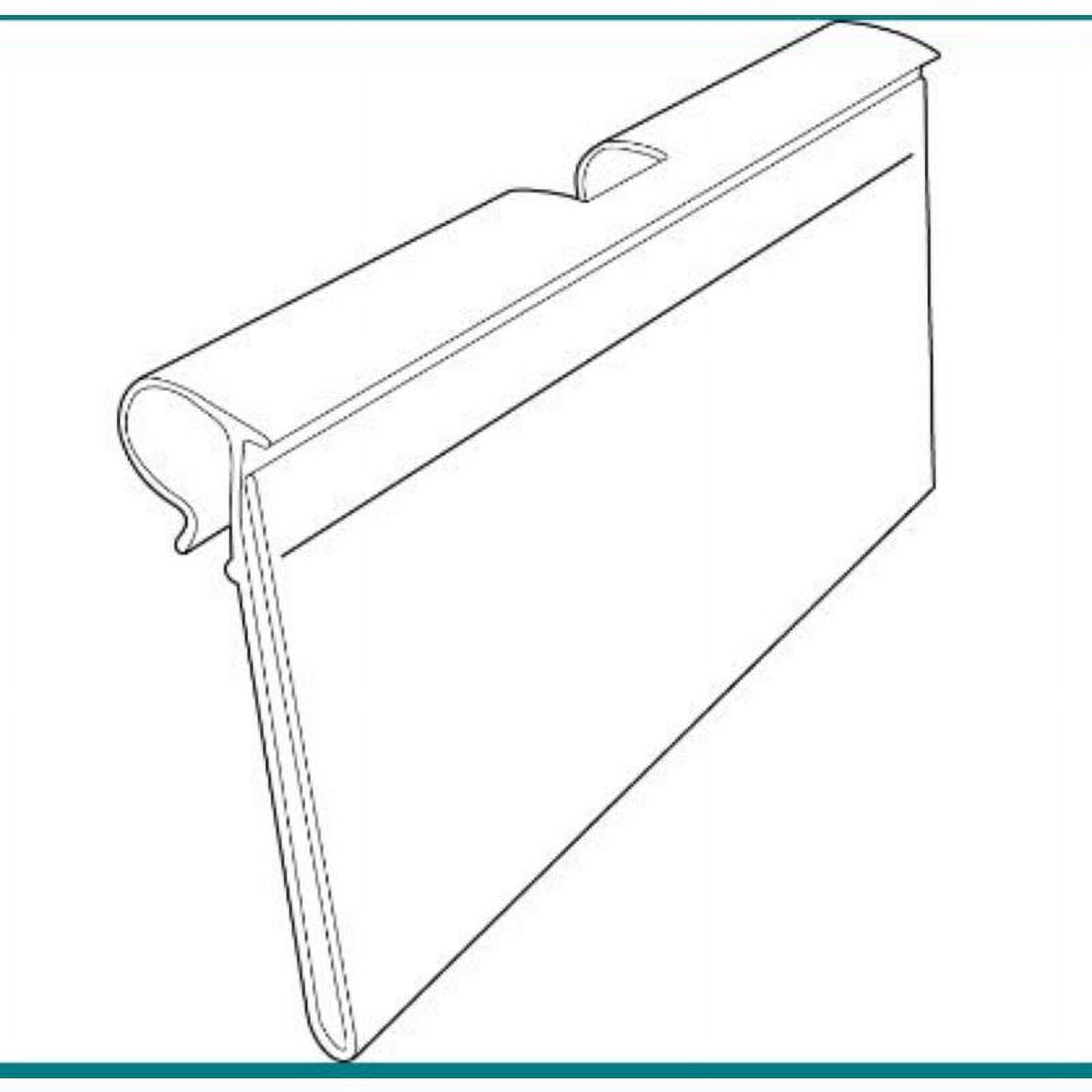 1 Pc, Plastic Peg Hook Bin Tag Holder 1-1/4 In. H X 5/16 In. W ...