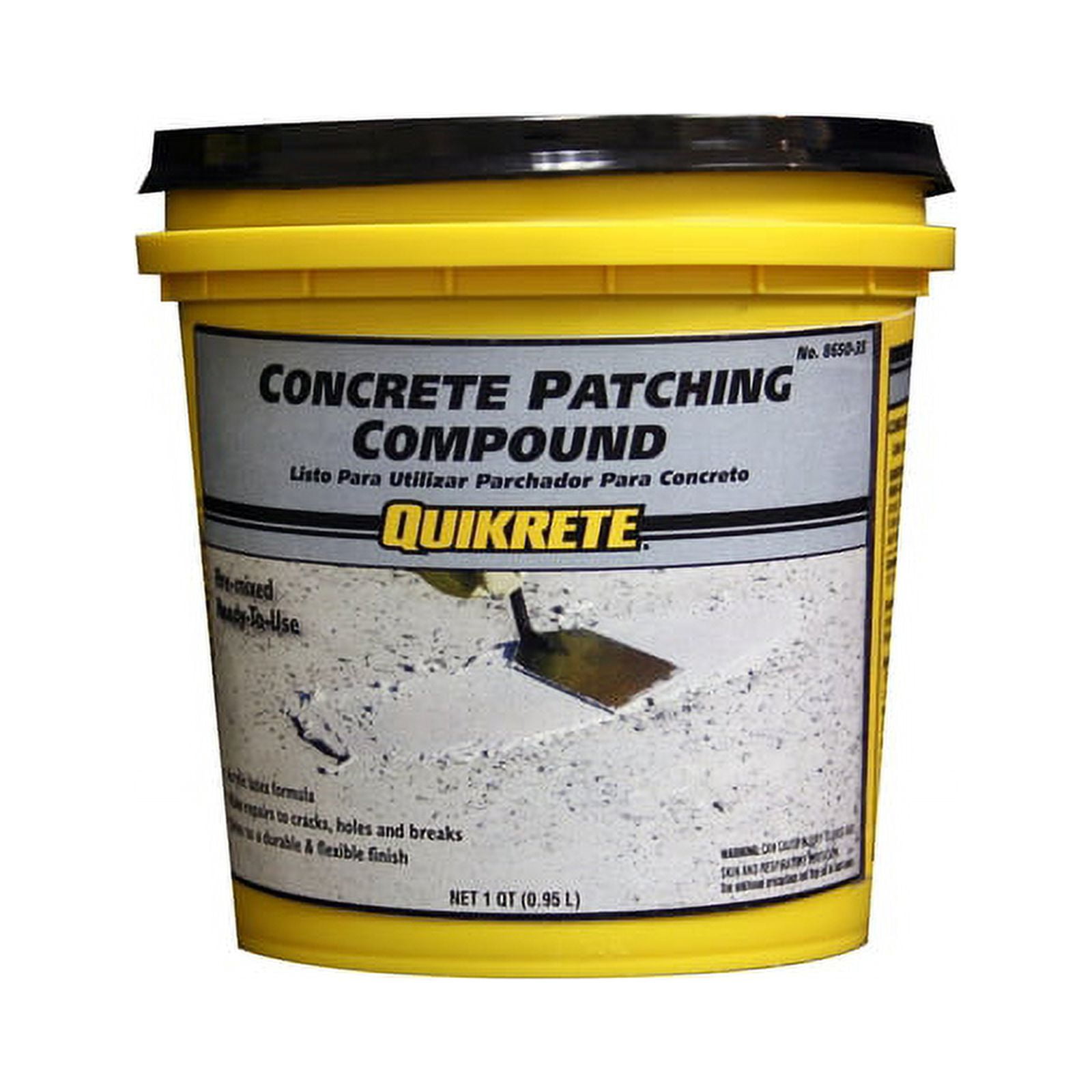 1 Pc, Quikrete Concrete Patch 1 Qt Gray - Walmart Business Supplies