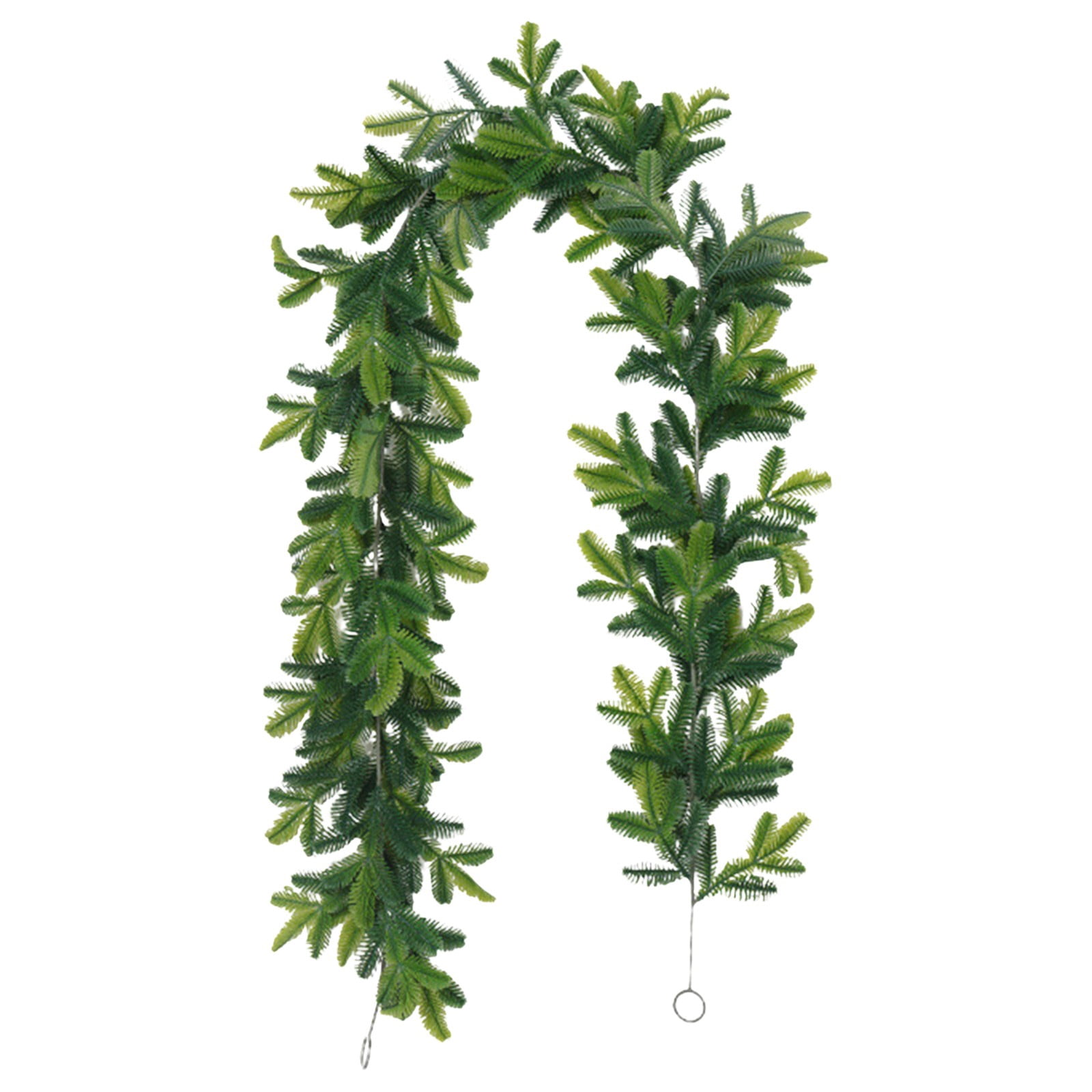 1 Pc Realistic Christmas Garland,Natural Droopy,Soft Bendable Garland ...