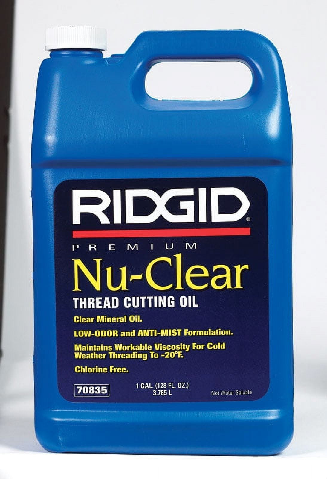 1 Pc, Ridgid Thread Cutting Oil 128 Oz - Walmart.com