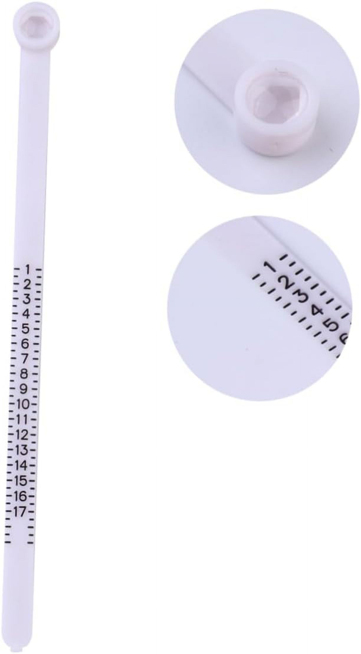 1 Pc Ring Ruler Ring Sizing Gauge Find Check Ring Size Ruler Measure ...