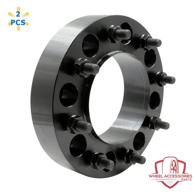 1 Pc STEEL Wheel Spacers 8 on 200mm 2.0" Thick 14mm 1.50 14x1.50 Thread Stud 142mm Hub Fits 2019 ...