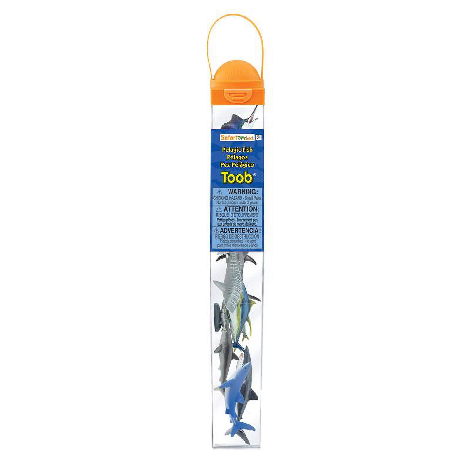 1 Pc, Safari Ltd Toobs Pelagic Fish Toy Plastic Assorted 10 Pc ...