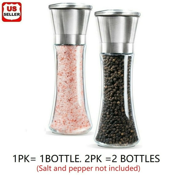 Goowood Pepper Grinder Salt Grinder Manual Spice Grinder with Ceramic ...