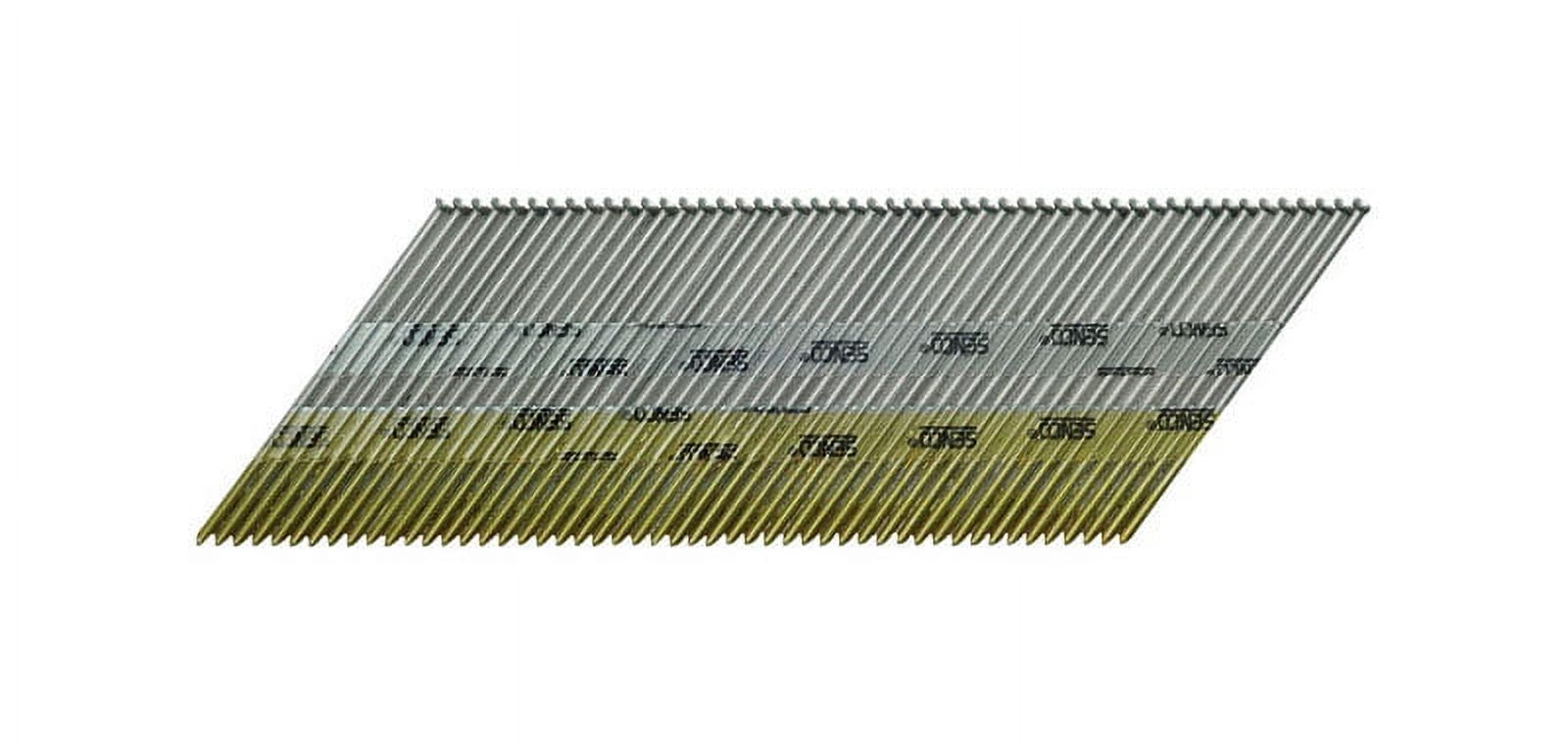 1 Pc, Senco 2 In. 15 Ga. Angled Strip Bright Finish Nails 34 Deg 700 Pk ...