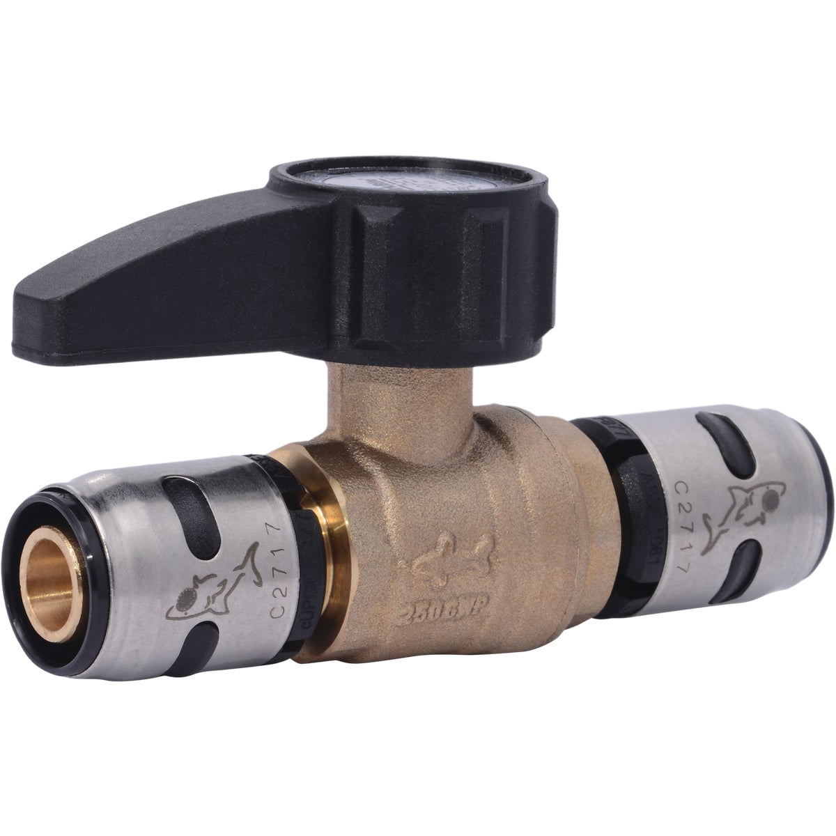 SharkBite Brass Ball Valve Push - 1 Pc, 1/2 In. - 1 2 Inch Push Valves ...