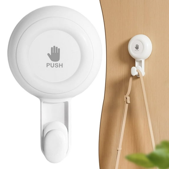 1 Pc Shower Hooks For Inside Shower Window Suction Cups With Hooks ...