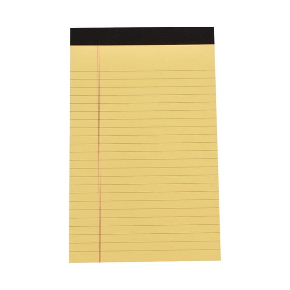 1 Pc Small Note Pad 5x8 College Ruled Legal Pads Paper Notepads 6 Pack ...