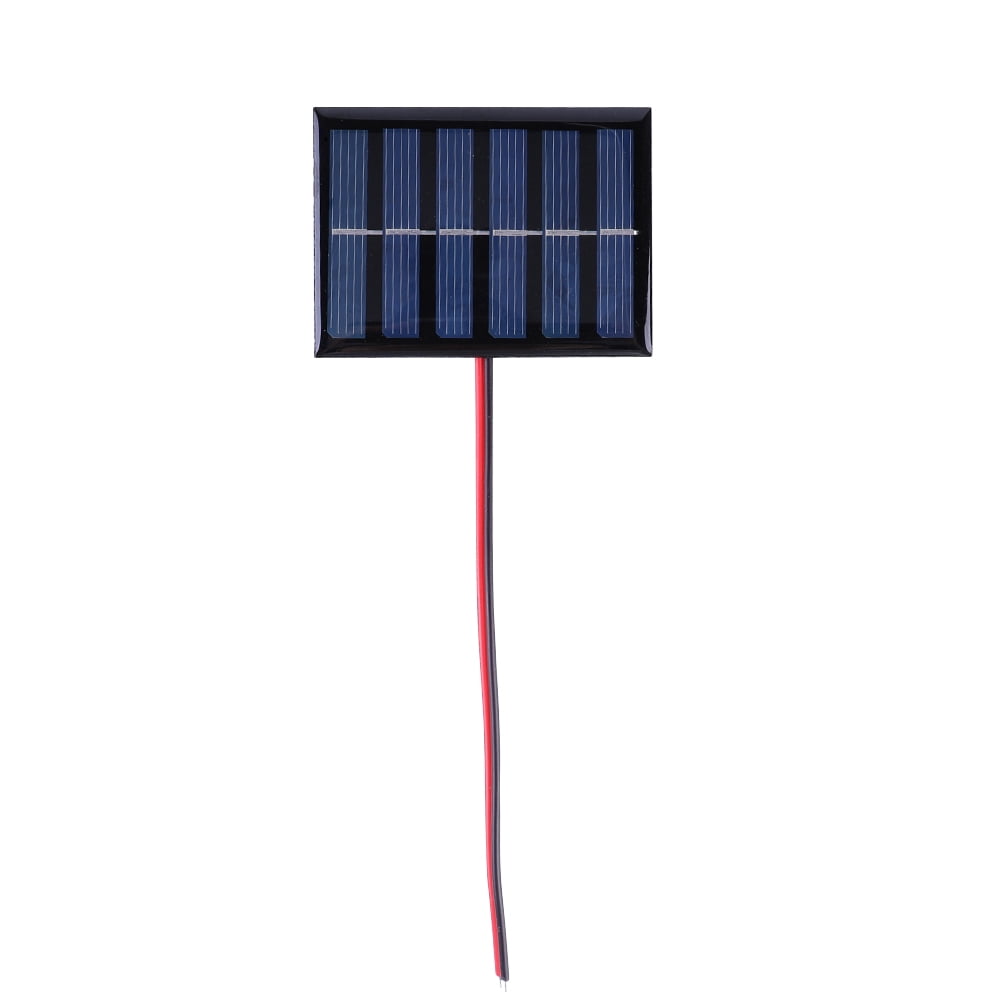1 Pc Solar Panel 1W 3V 100MA Solar Cell with Cable for 2-3V Battery ...