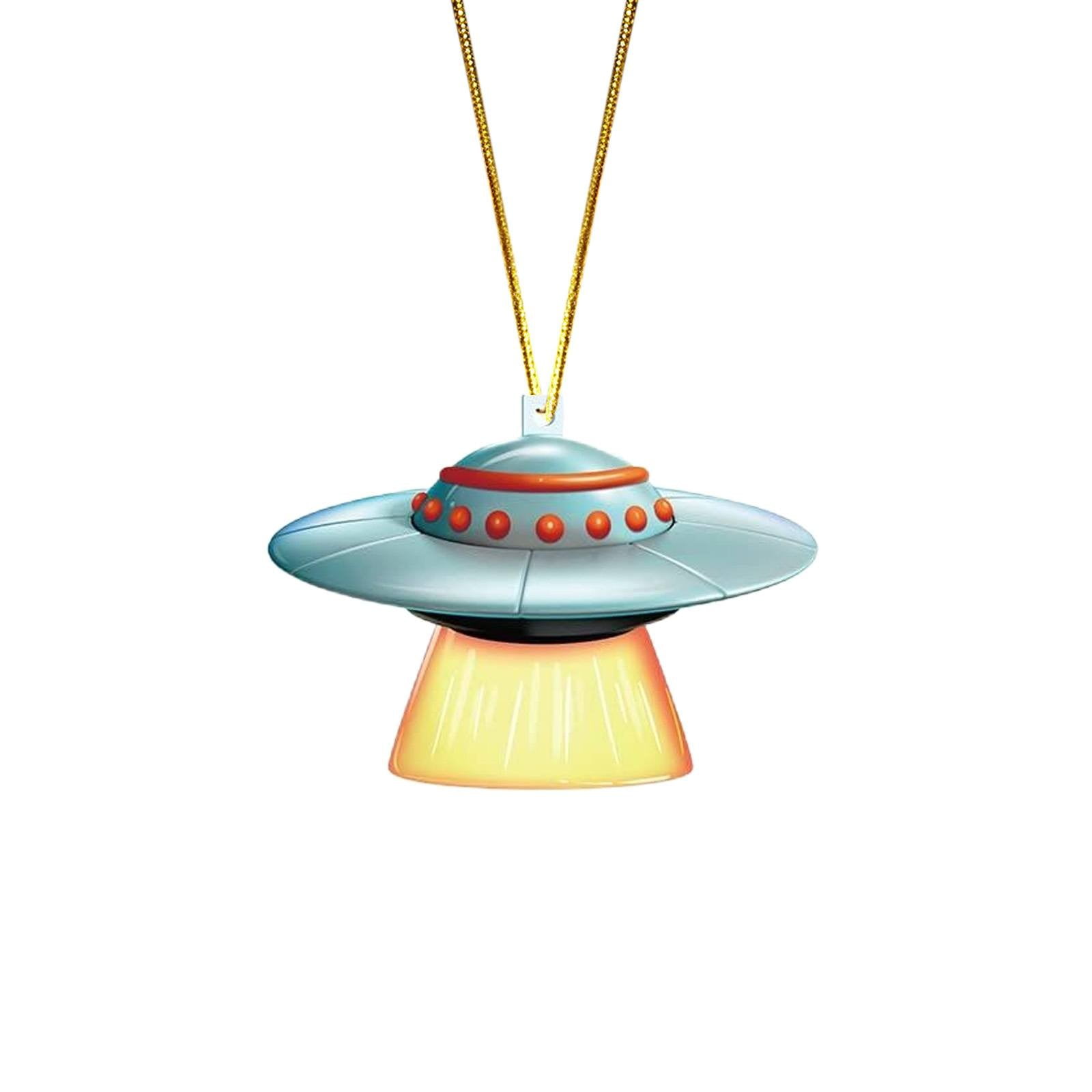 1 Pc Space Christmas Tree Ornament Acrylic Christmas Space Gifts Planet ...