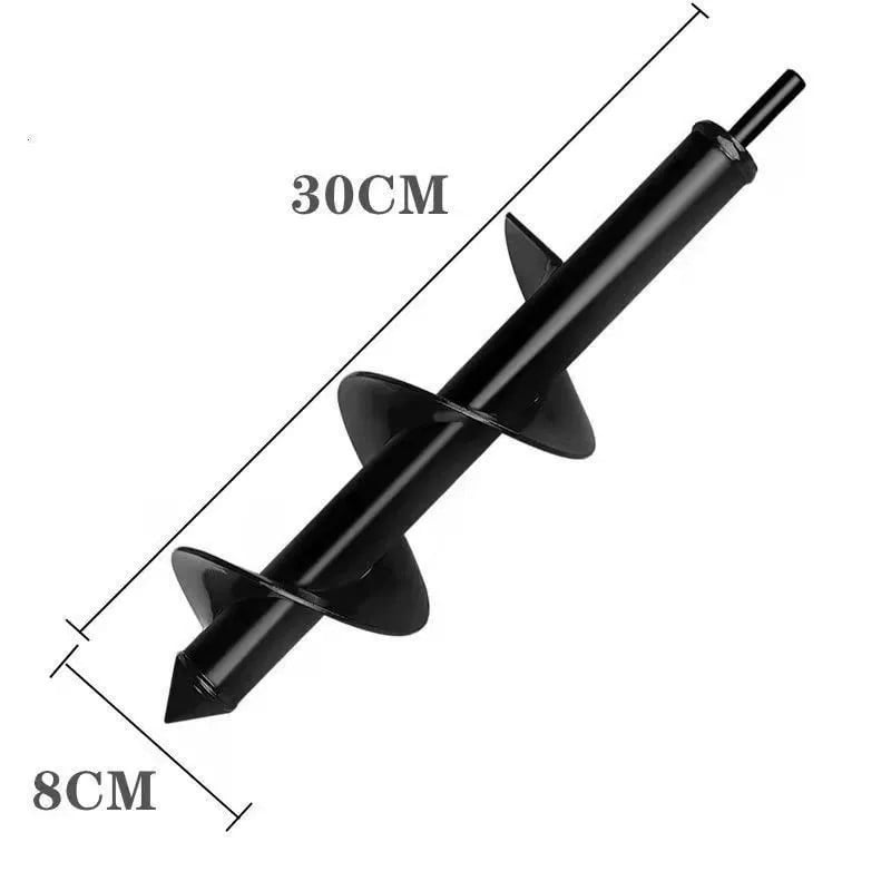 1 Pc Spiral Pole Auger Set Garden Planting Flowers Plant Supplies Loose ...