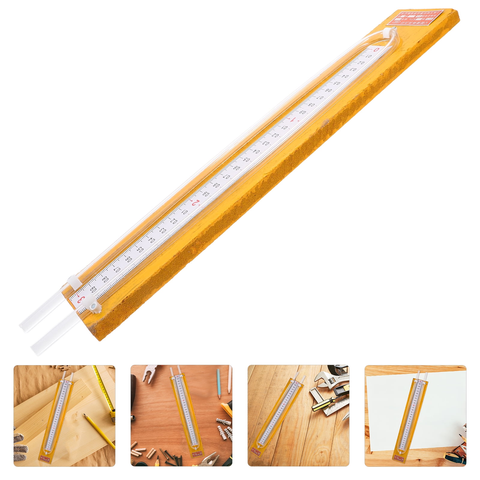 OUNONA Stainless Steel Ushaped Pressure Gauge Manometer for Laboratory ...