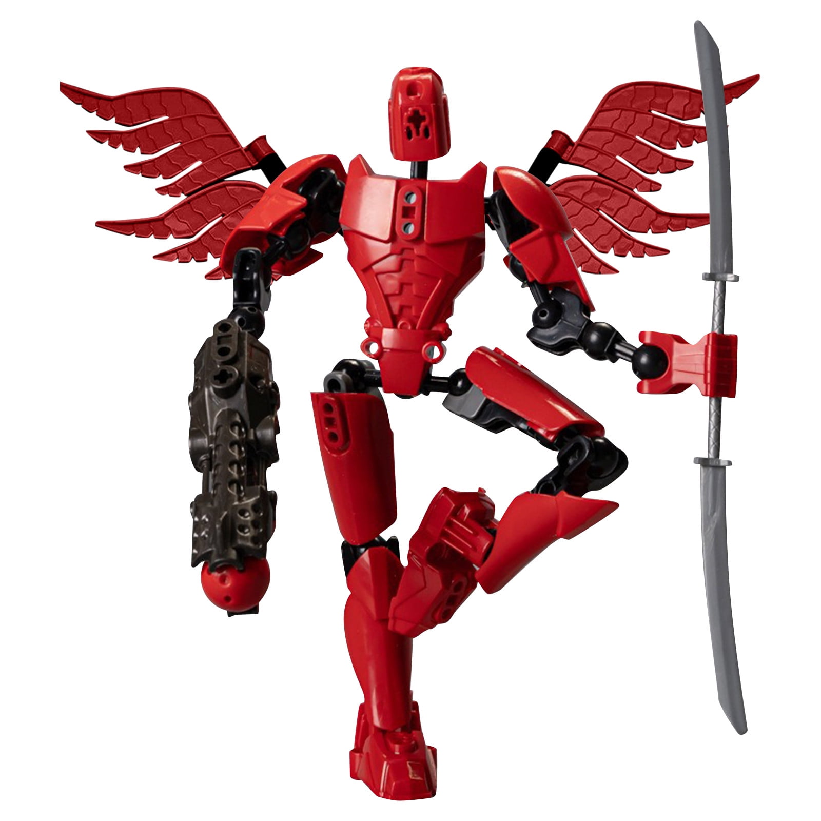 1 Pc T13 Action Figure Robot,Stikbot Toys with Weapon Accessories ...