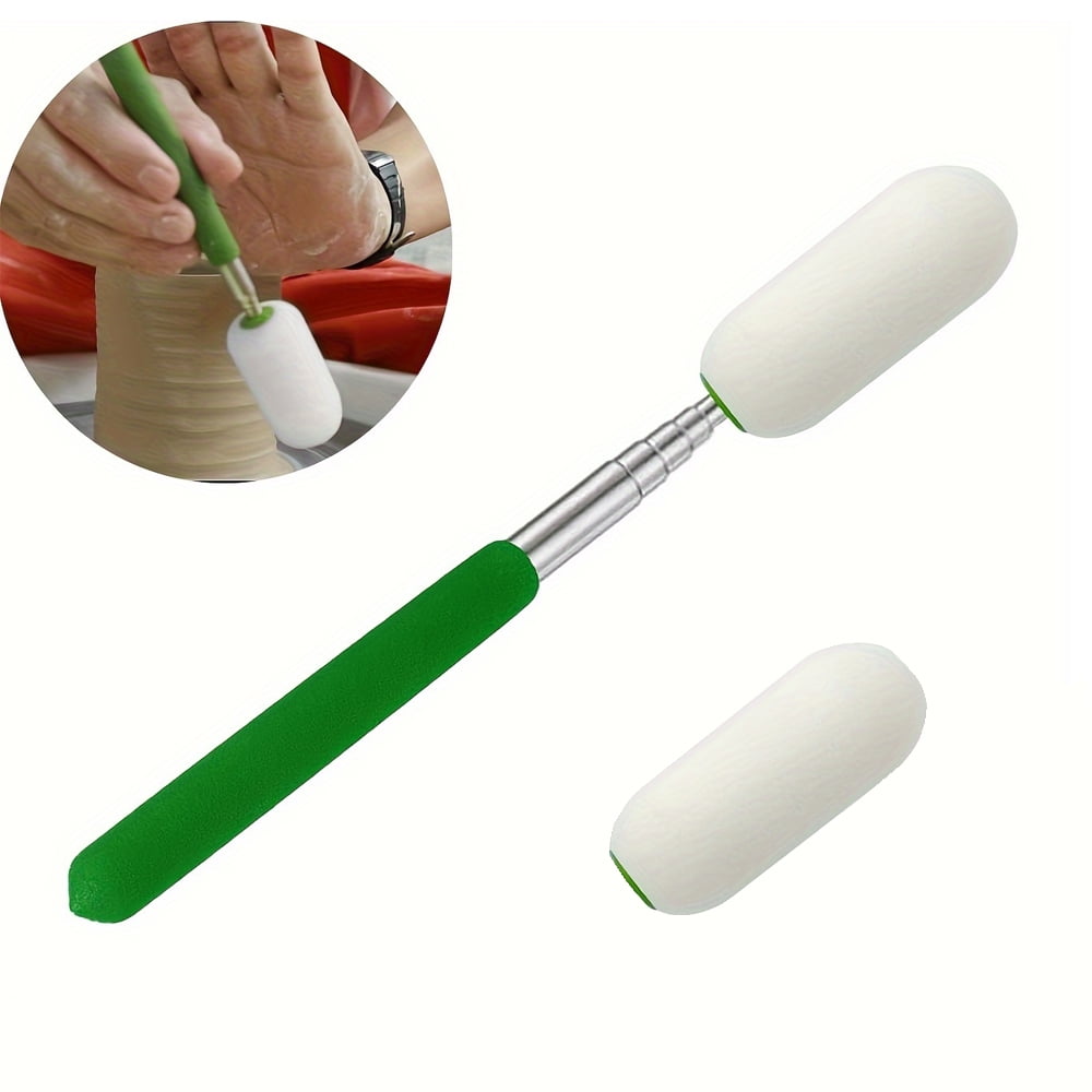 1 Pc Telescoping Sponge Stick for Removing Excess Water from Tall or ...