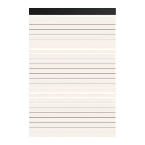 1 Pc Thick Tear Off Pad, Sticky Notes Memo Pad,Ruled Notebook Lined ...