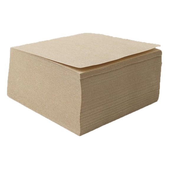 1 Pc Thickened Square Note Cube, Not Sticky Memo Cube Refill, Portable ...